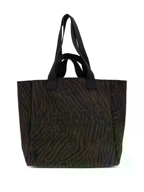 ALLSAINTS Izzy Zebra-print Tote Bag