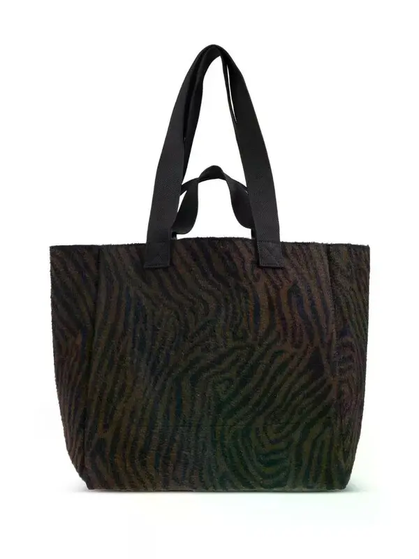 ALLSAINTS Izzy Zebra-print Tote Bag