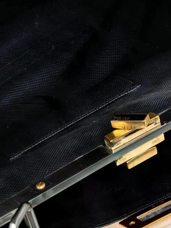 Fendi 2009 Peekaboo Tote - Neutrals