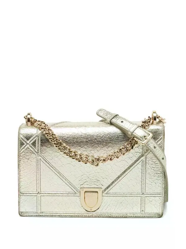 Dior Diorama Leather Shoulder Bag