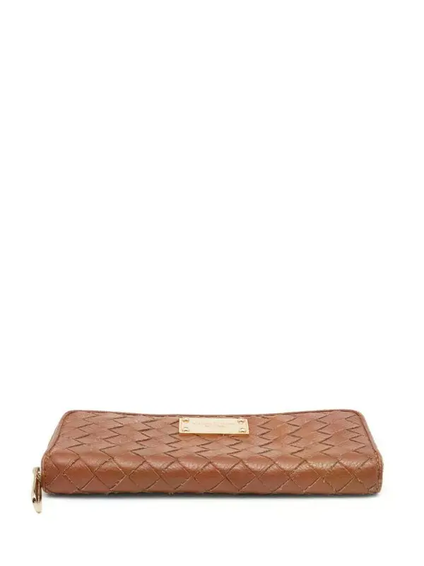 Michael Kors Pre-owned Woven Zip-around Wallet