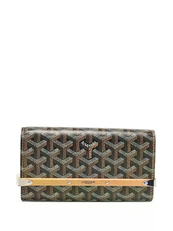 Goyard Mini Monte Carlo Clutch Bag - Brown