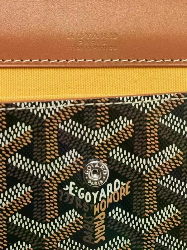 Goyard Mini Monte Carlo Clutch Bag - Brown