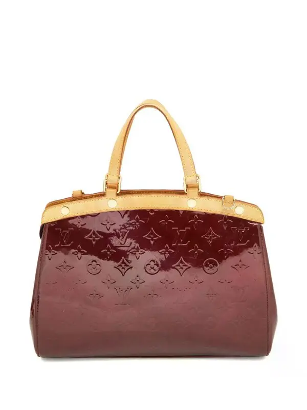LOUIS VUITTON Signature Monogram Vernis Leather Handbag
