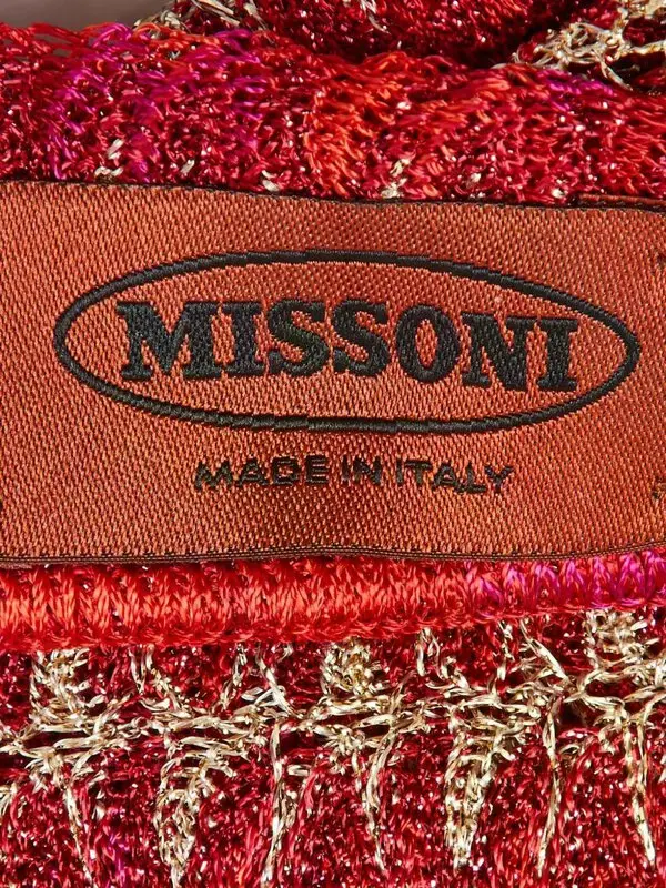 Missoni Wool Scarf - Red