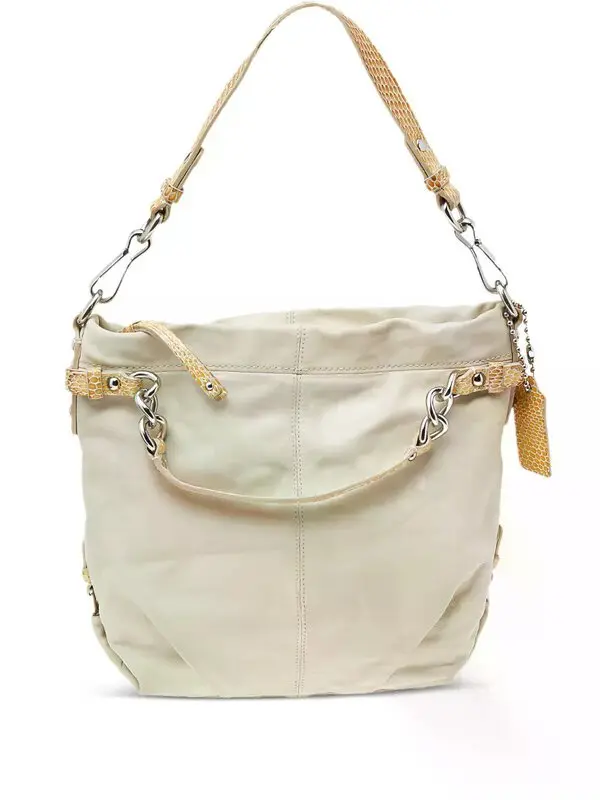 COACH VINTAGE Leather Chain Shoulder Bag