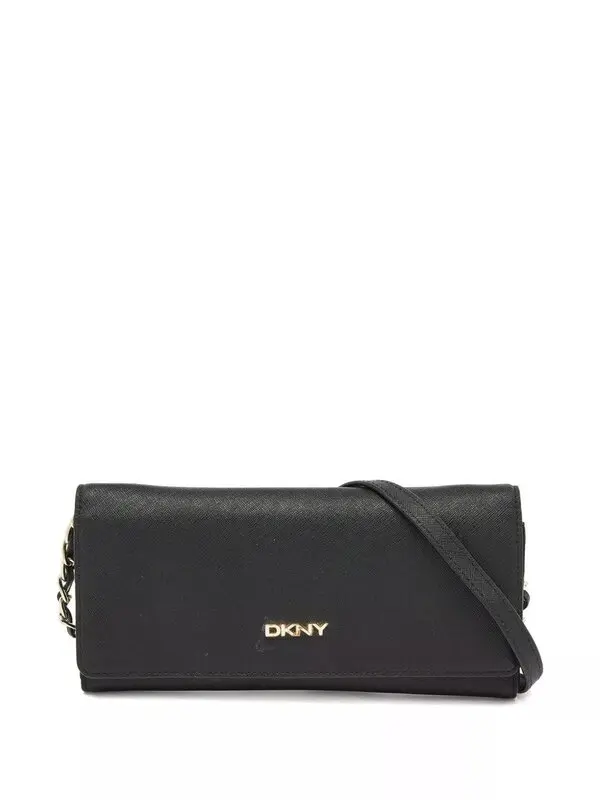 Dkny Leather Flap Wallet