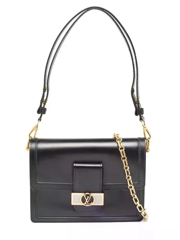 LOUIS VUITTON Dauphine Mm Shoulder Bag - Black