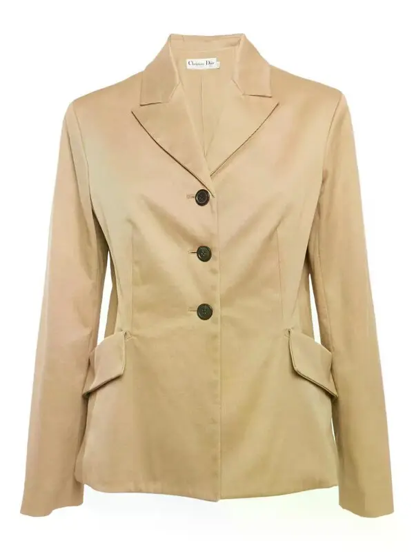Dior Single-breasted Gabardine Blazer