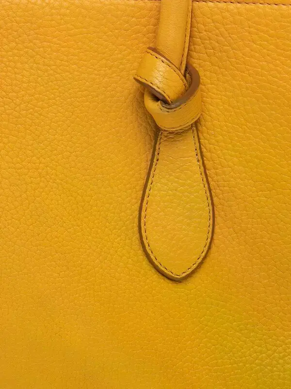 Celine Tie Leather Tote Bag