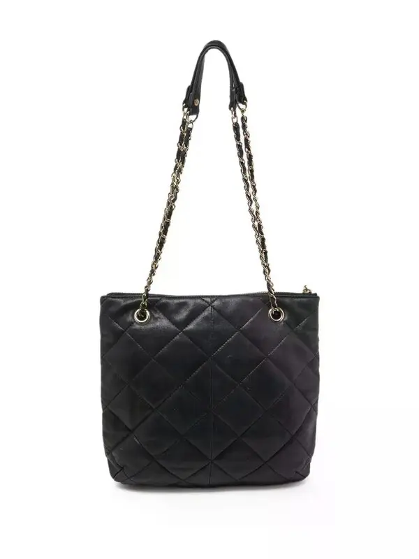 Dkny Quilted Leather Shoulder Bag