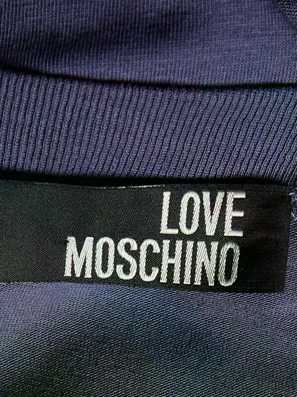 Moschino Slogan-embroidered Dress
