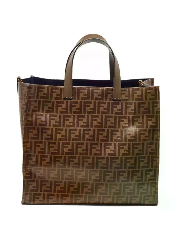 Fendi Zucca-pattern Tote Bag