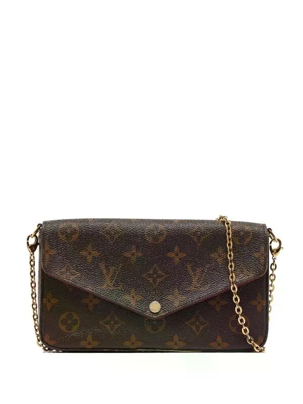 LOUIS VUITTON Felicie Pochette - Brown