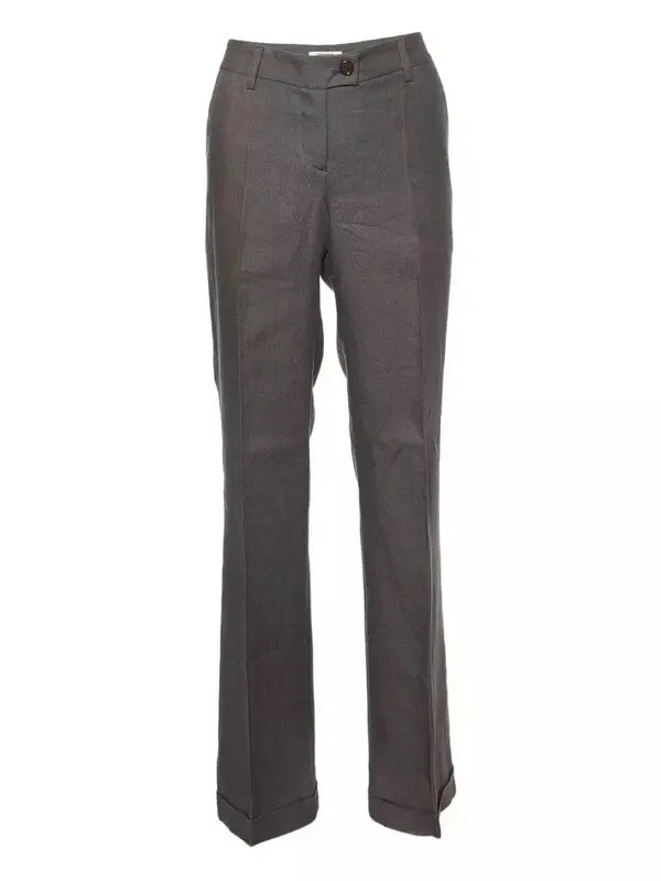 Moschino Linen Tailored Trousers