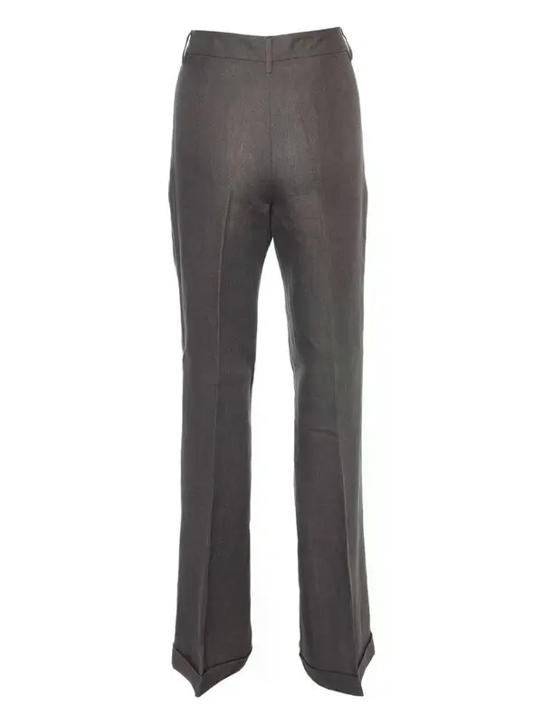 Moschino Linen Tailored Trousers