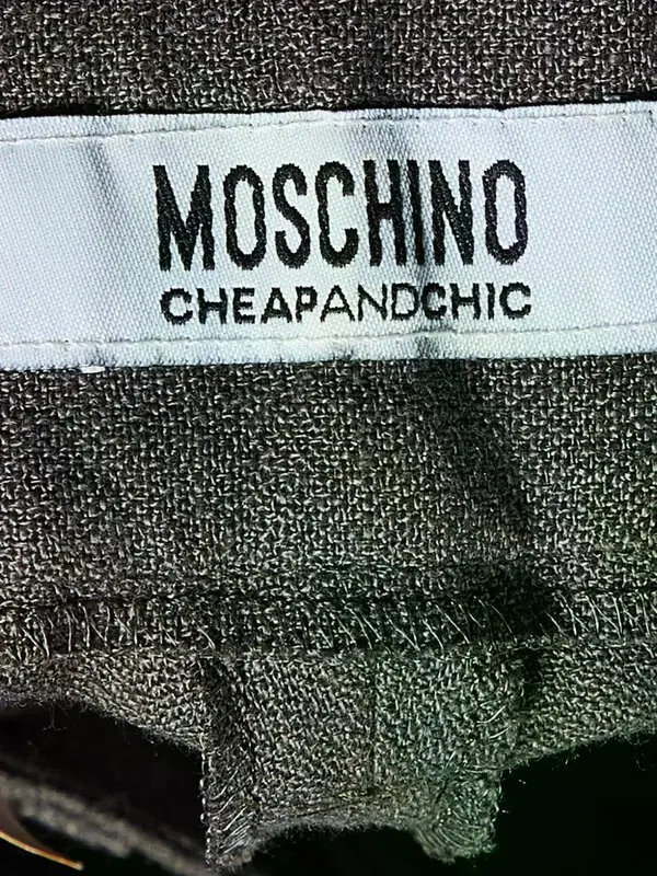 Moschino Linen Tailored Trousers