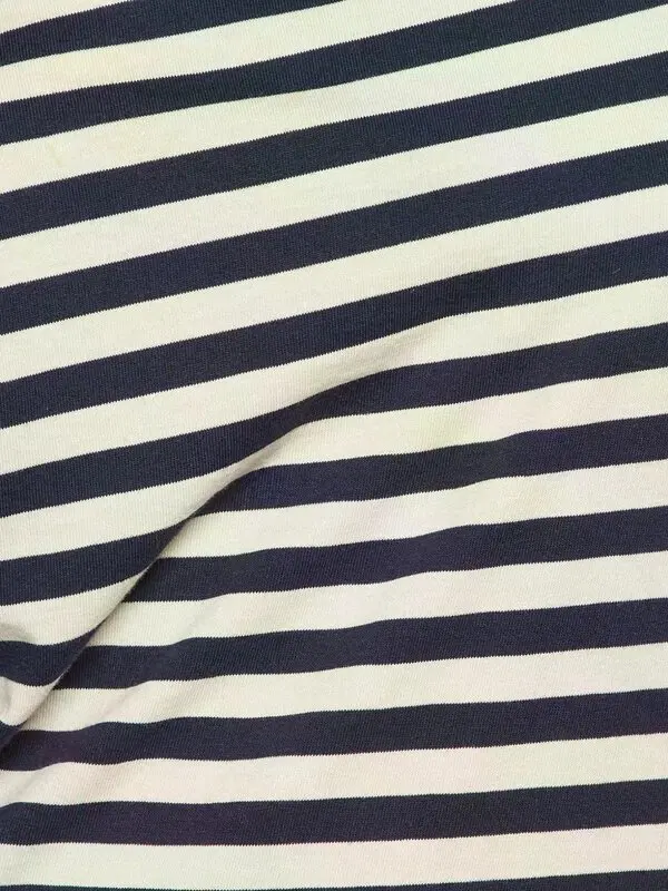Elisabetta Franchi Striped Asymmetric Top