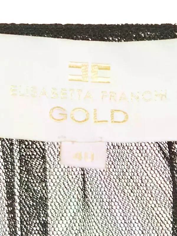 Elisabetta Franchi Floral-embellished Bodysuit