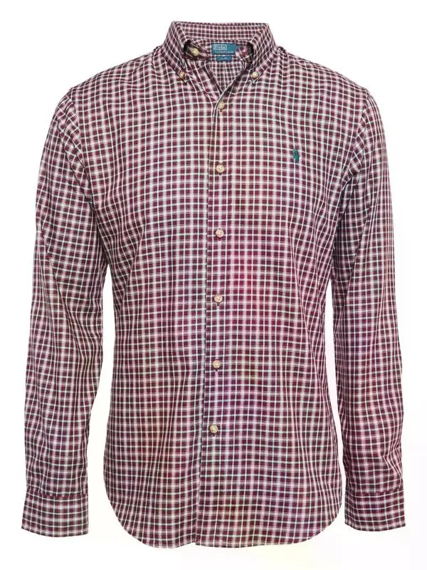 Polo Ralph Lauren Pre-owned Checked Cotton Shirt - Red