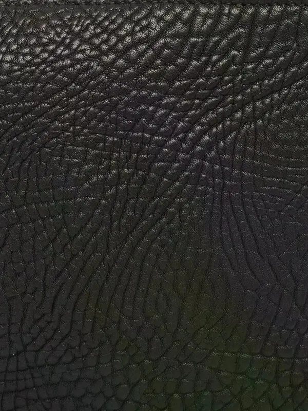 Burberry Knight Leather Shoulder Bag - Black