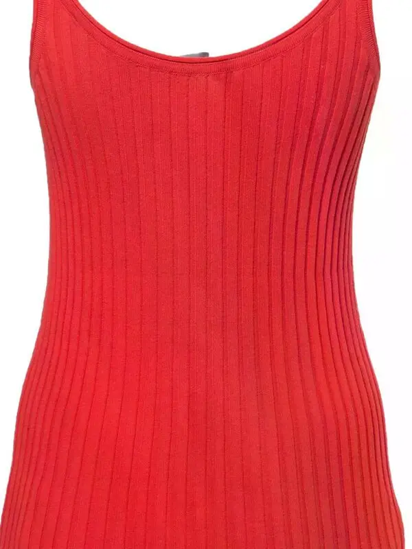 Dolce & Gabbana Ribbed Cotton-blend Top