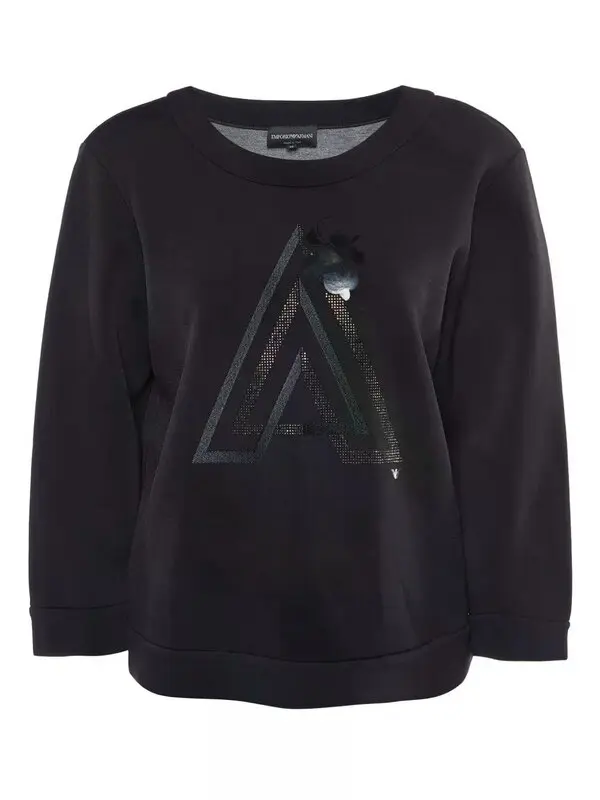 Emporio Armani Logo-appliqué Sweatshirt