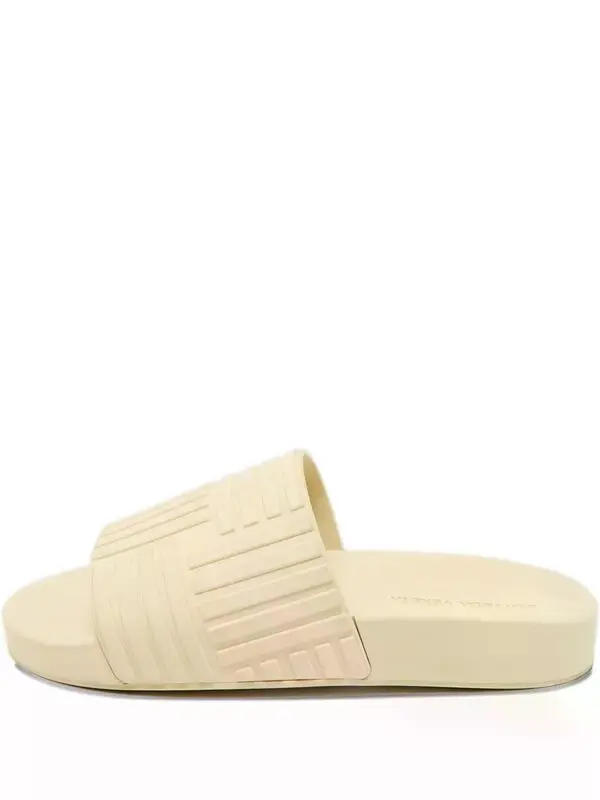 Bottega Veneta Geometric Rubber Slides