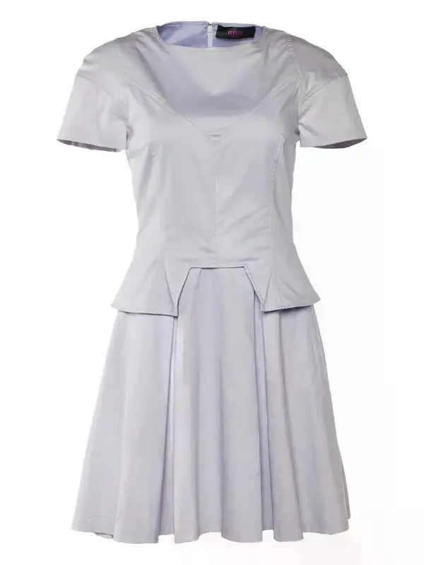 VERSUS Short-sleeved Pleated Dress