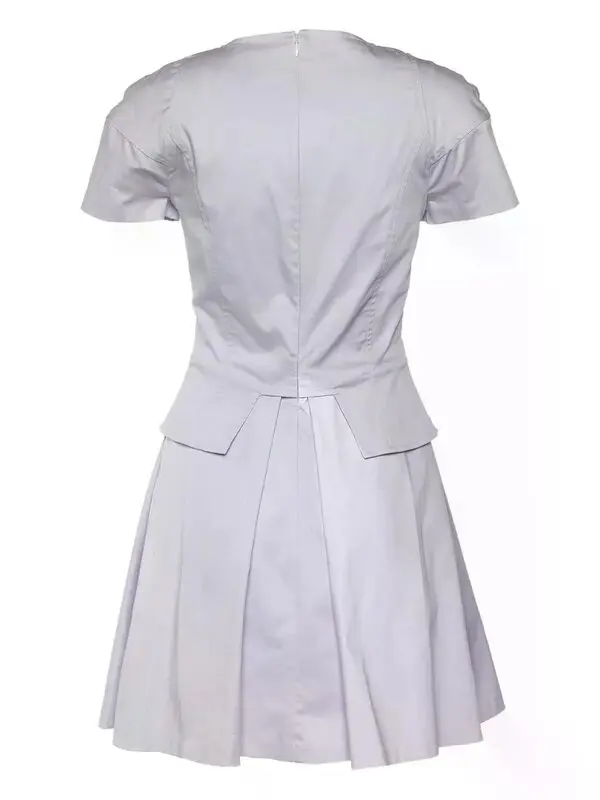 VERSUS Short-sleeved Pleated Dress