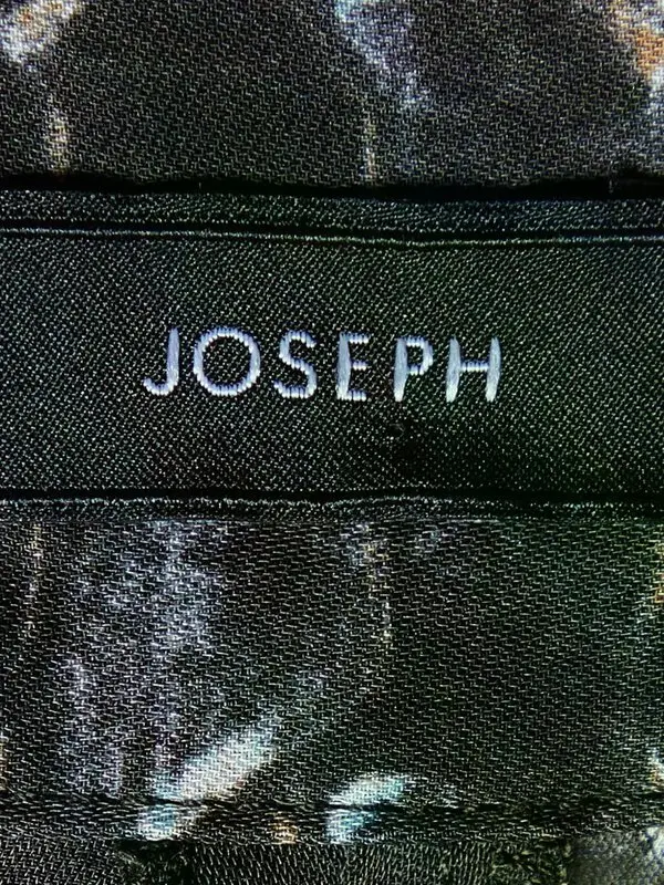 JOSEPH Printed Tapered Trousers
