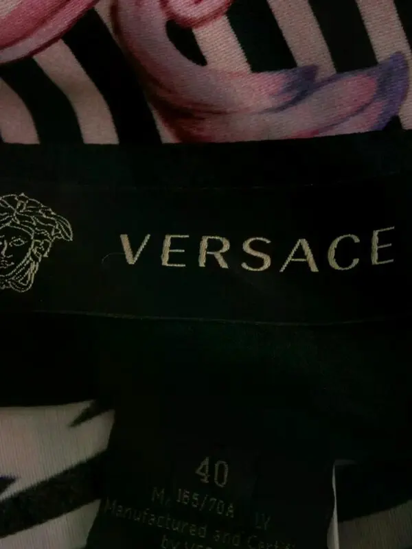 Versace Barocco Stripe Leggings