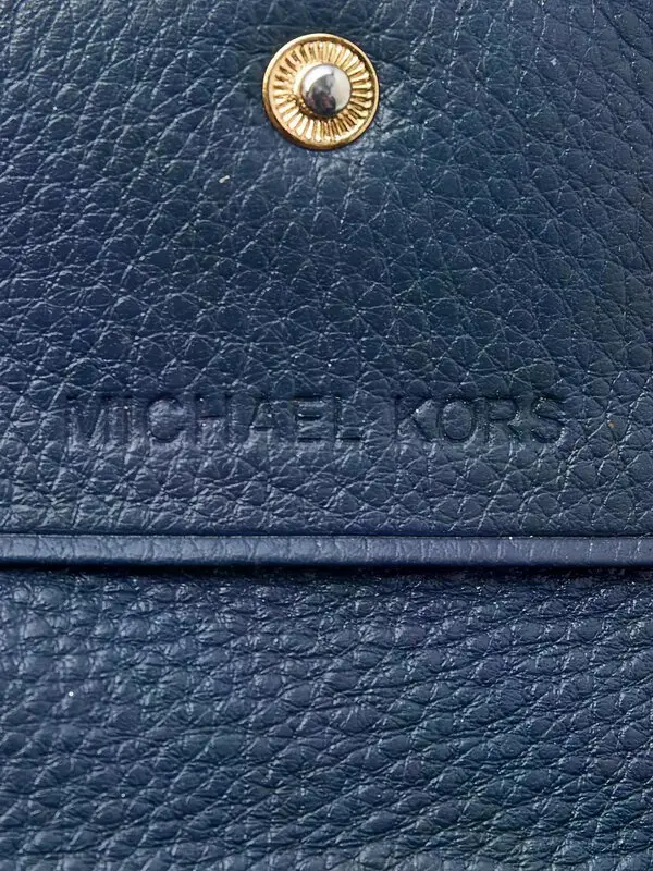 Michael Kors Leather Flap Wallet