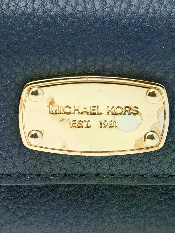 Michael Kors Leather Flap Wallet