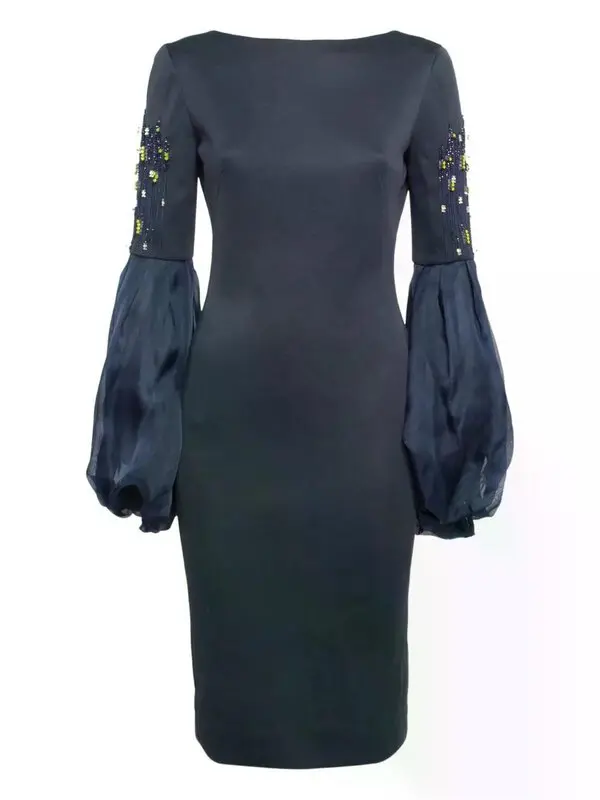 LANVIN Bead-detailing Midi Dress