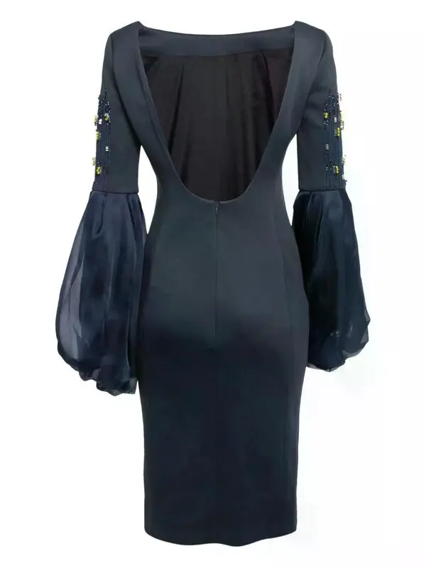 LANVIN Bead-detailing Midi Dress