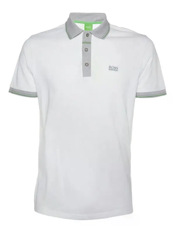 BOSS Pre-owned Cotton Polo Shirt - White