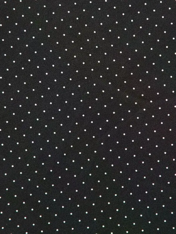 Dolce & Gabbana Polka-dot Silk Pocket Square Scarf