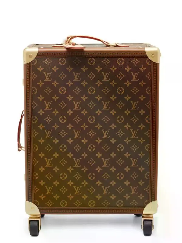 LOUIS VUITTON Monogram Pattern Luggage - Brown