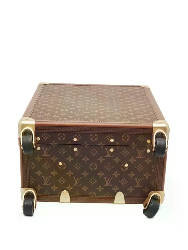 LOUIS VUITTON Monogram Pattern Luggage - Brown
