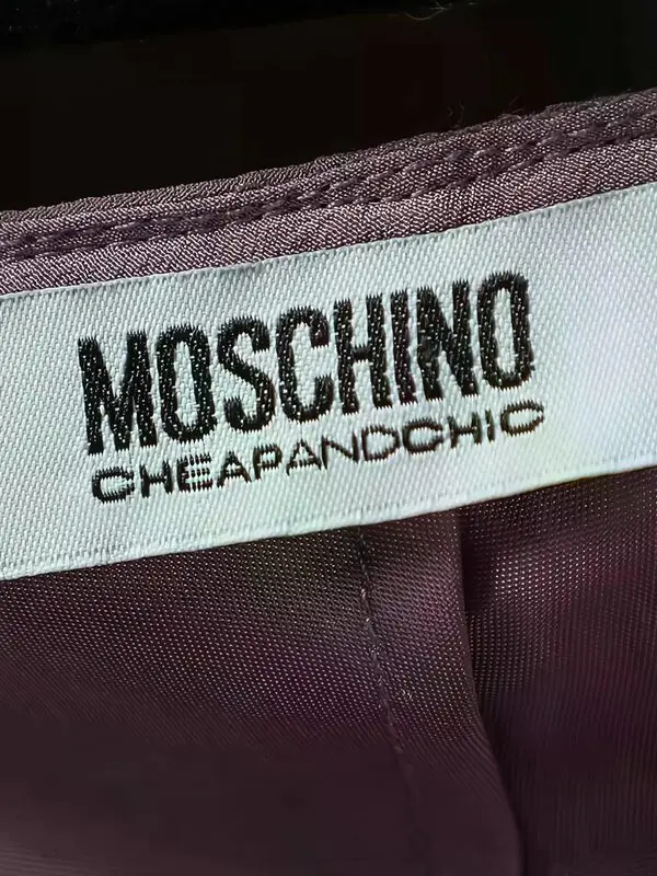 Moschino Floral-appliqué Dress