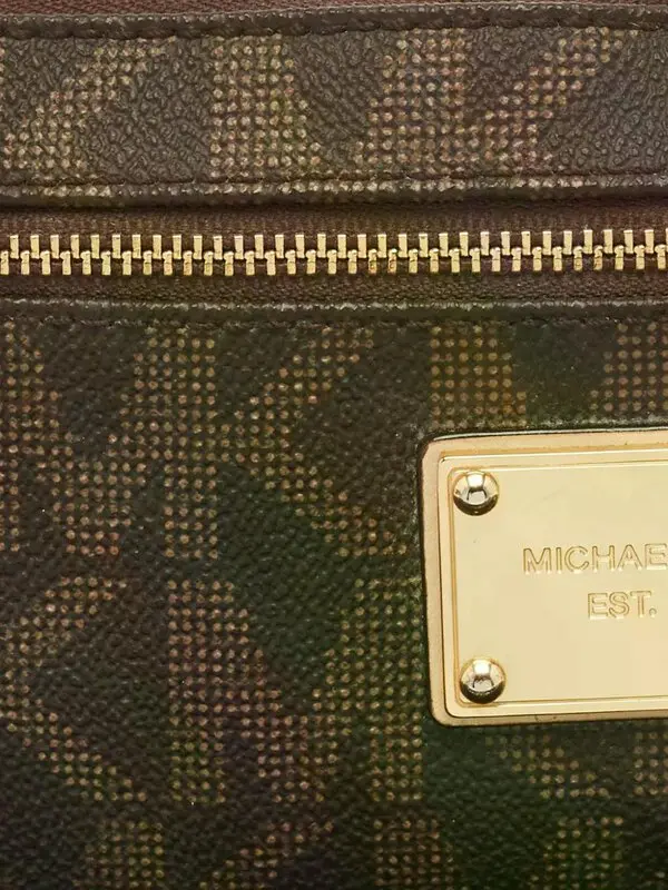 Michael Kors Monogram-pattern Shoulder Bag