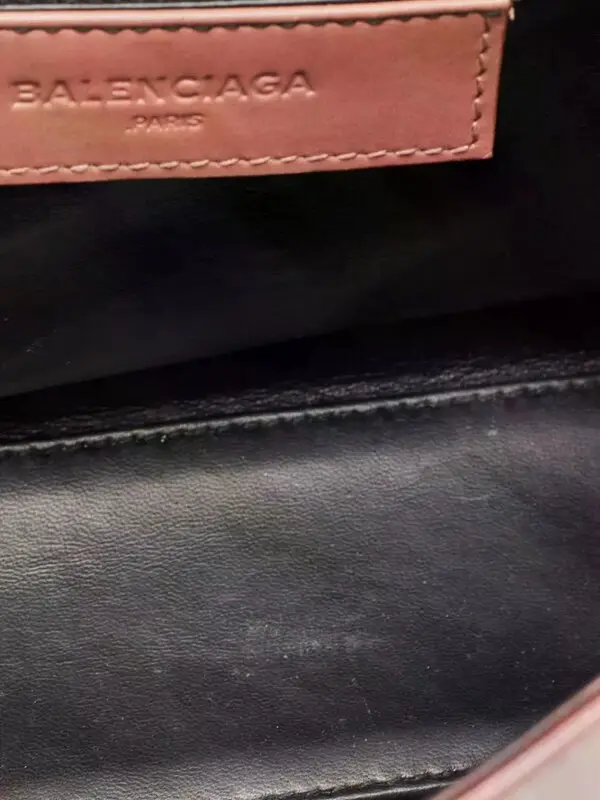 Balenciaga Leather Flap Shoulder Bag