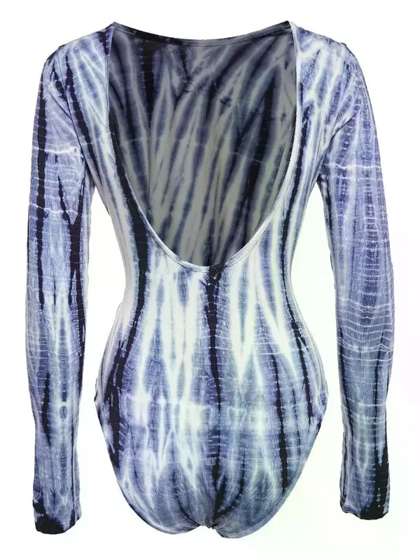 NINETY PERCENT Tie-dye Bodysuit