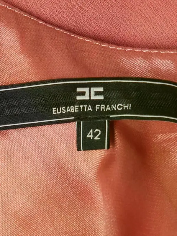 Elisabetta Franchi Ruffle-detailing Midi Dress