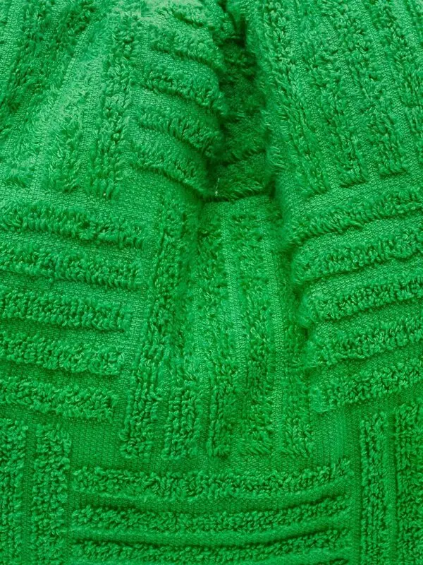 Bottega Veneta Terrycloth Clutch Bag - Green