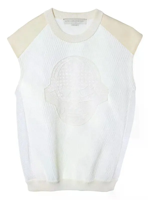 Stella McCartney Embroidered Knitted Top
