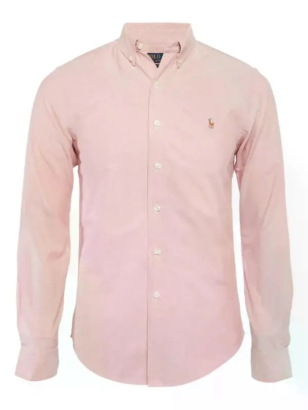 Polo Ralph Lauren Cotton Embroidered Shirt - Pink