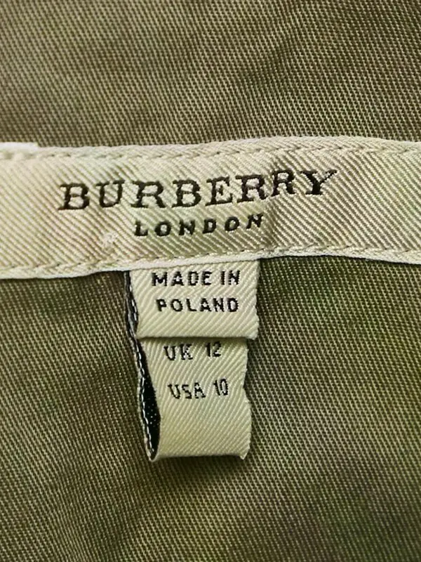 Burberry Cotton Button-front Dress