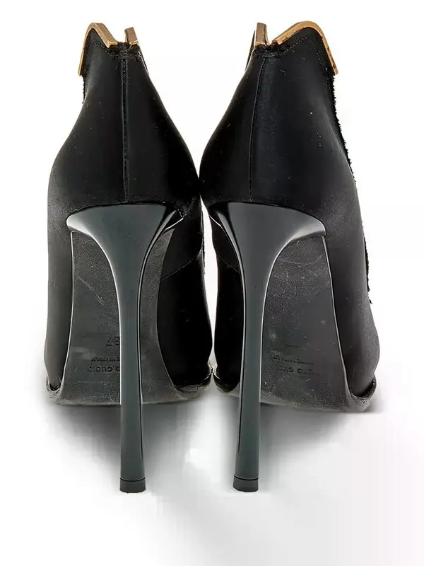 LANVIN 120mm Leather Heeled Pumps